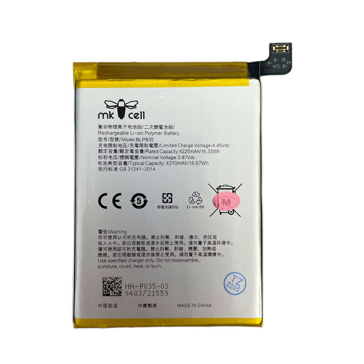 Batería OPPO Reno 5 Lite BLP835 – MK Cell Mexico